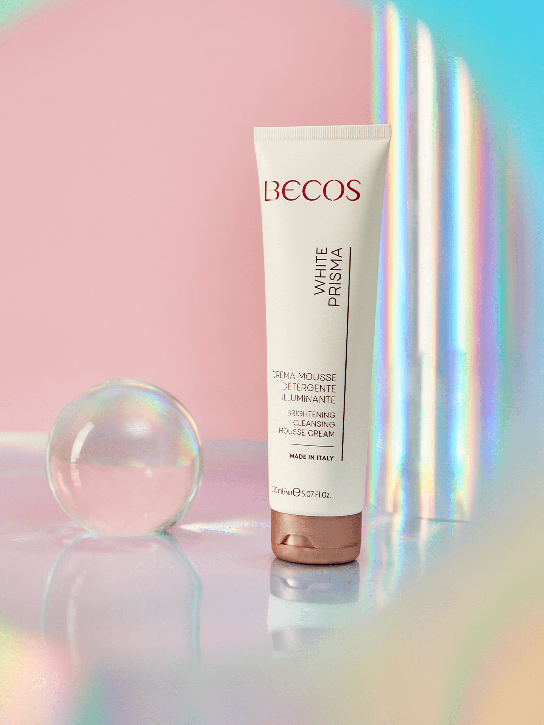Illuminating Cleansing Cream Mousse | BECOS